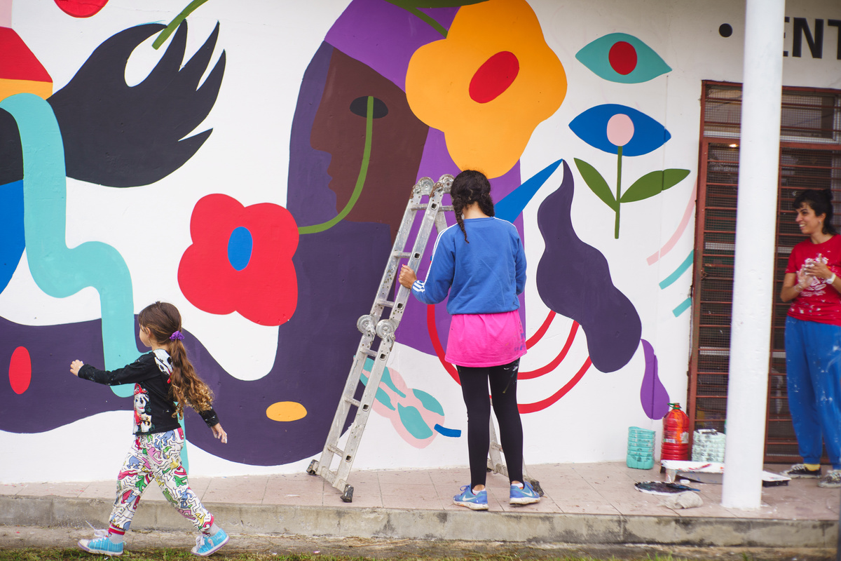 El Festival de Arte Urbano Wang en Sayago, arte hecho en comunidad y ...