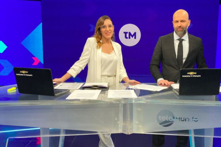 La divertida reacción de Bicho Amaral con el debut de Paula Scorza en “Telemundo”