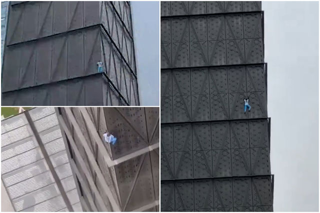 Youtuber polaco escaló edificio en Puerto Madero: lo atraparon antes de ...