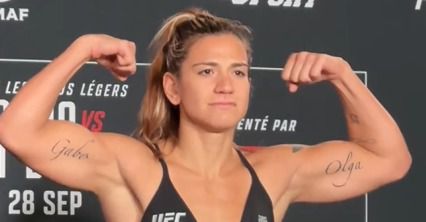 UFC París: el impactante video de una luchadora argentina temblando al ...