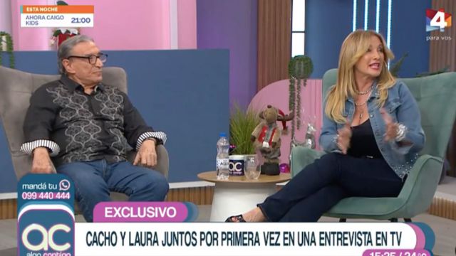 Cacho de la Cruz y Laura Martínez vuelven a estar juntos, pero en teatro