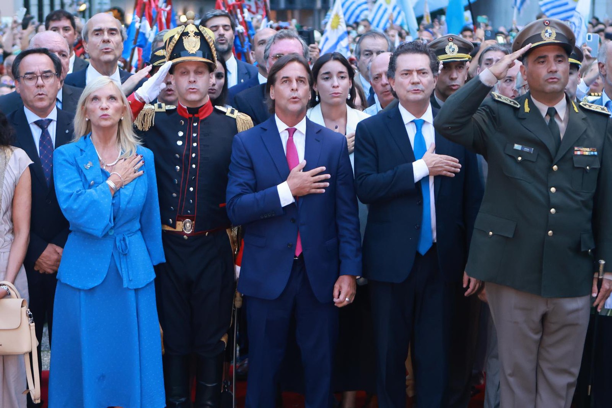 Lacalle Pou dio su último discurso como presidente: “Termina un ...