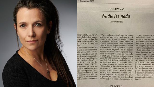 “Nadie lee nada”: escribió una columna criticando que sus jefes no le ...