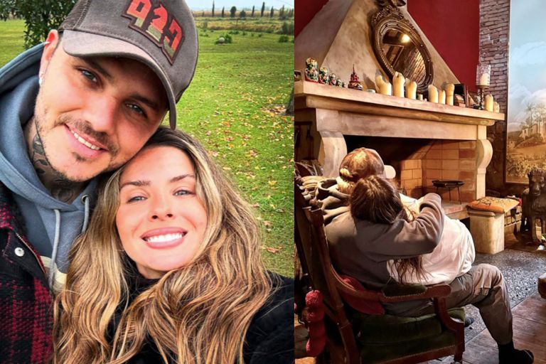 Mate, estufa a leña y naturaleza: los días de Icardi y la China Suárez ...