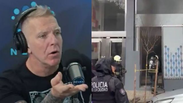 Impactante incendio en Neura: evacuaron el canal de streaming de Alejandro Fantino