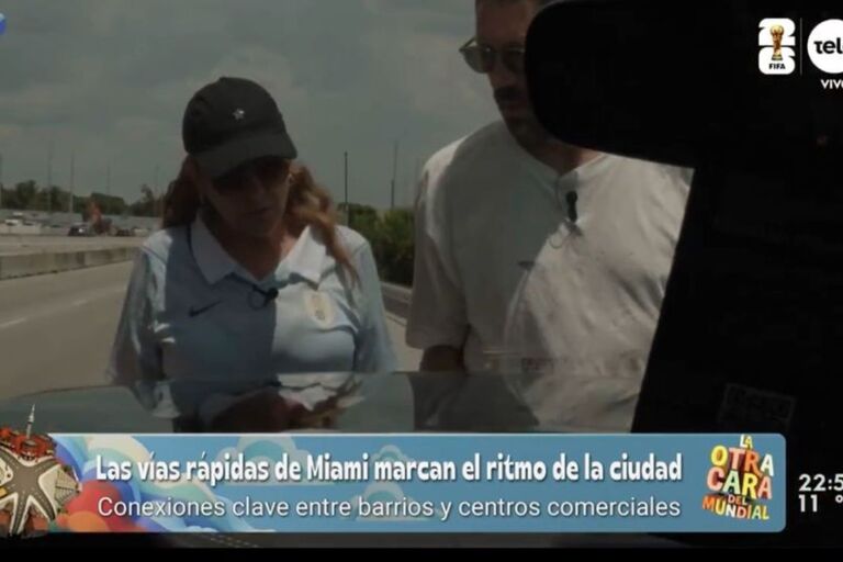 El percance mecánico de Lucía Rodríguez y Gonzalo Cammarota en Miami ...