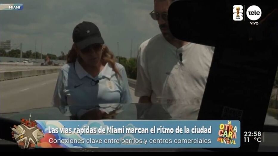 El percance mecánico de Lucía Rodríguez y Gonzalo Cammarota en Miami ...